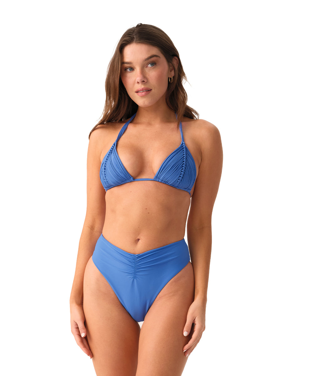 PQ Swim | BBY-111R | ISLA TRIANGLE TOP | BLUEBERRY | S | Women's ...